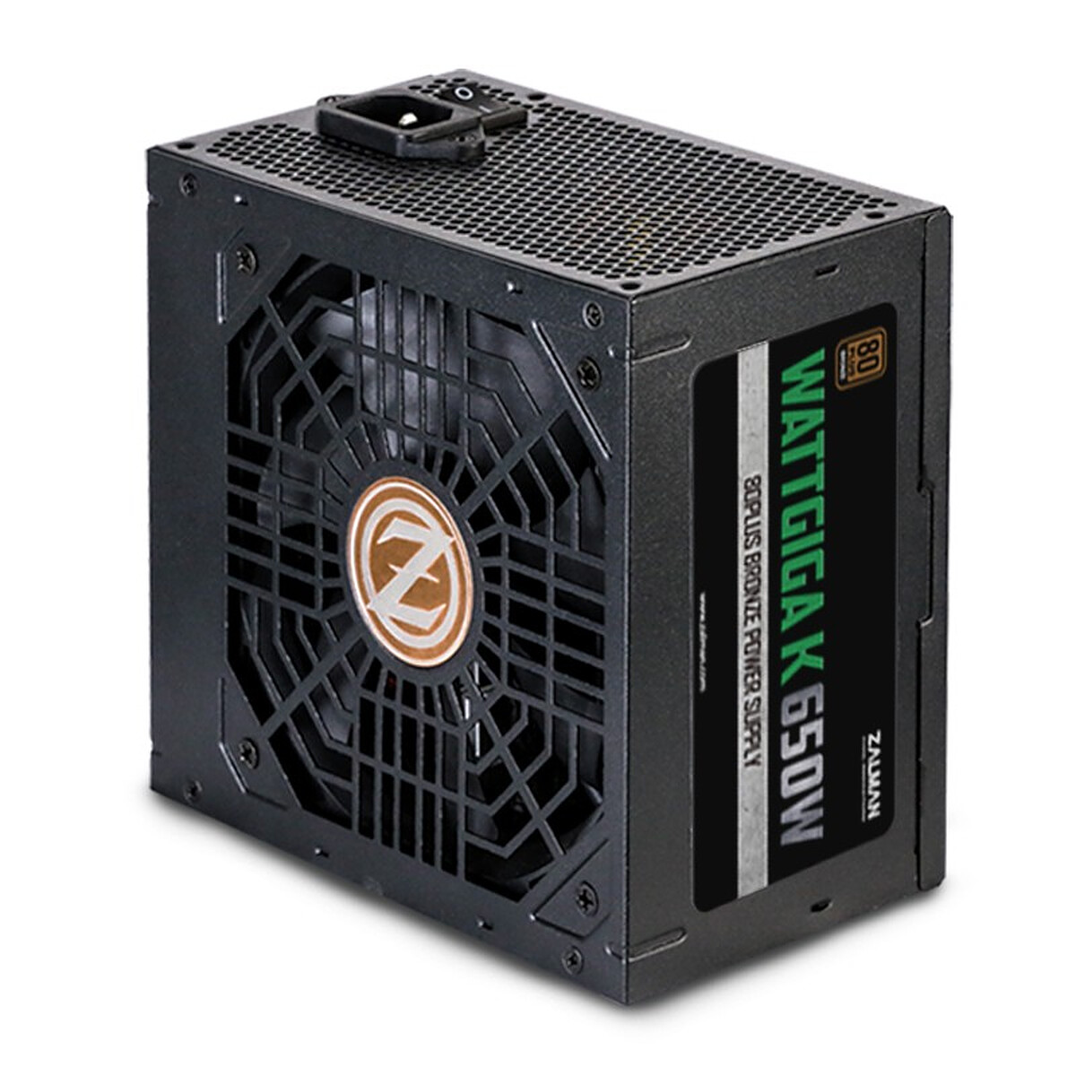 Zalman Wattgiga K650W - 650W - 80 Plus Bronze - Alimentation PC - Rue ...