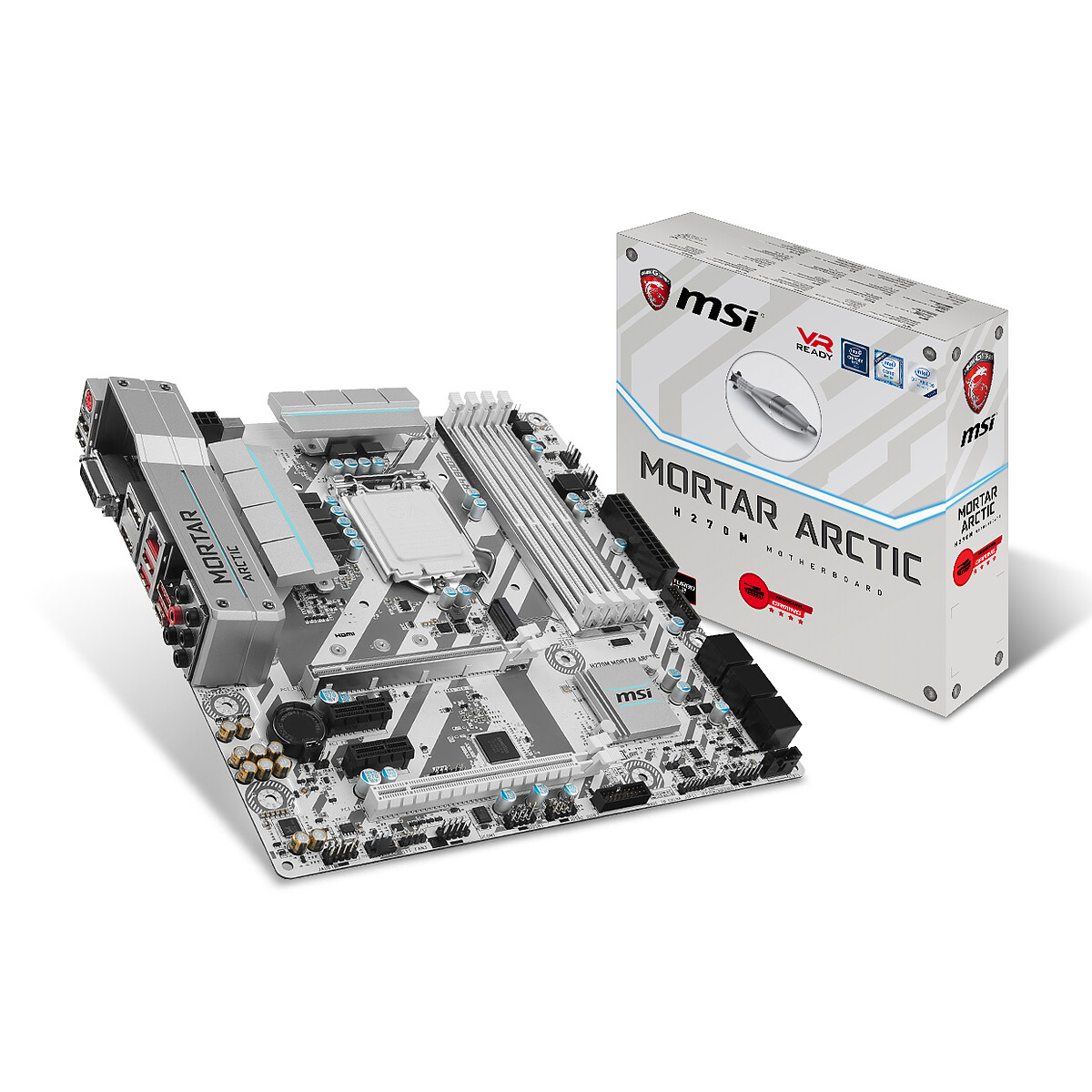 MSI Intel H270 MORTAR - Micro-ATX - Carte mère - Rue du Commerce - inactif