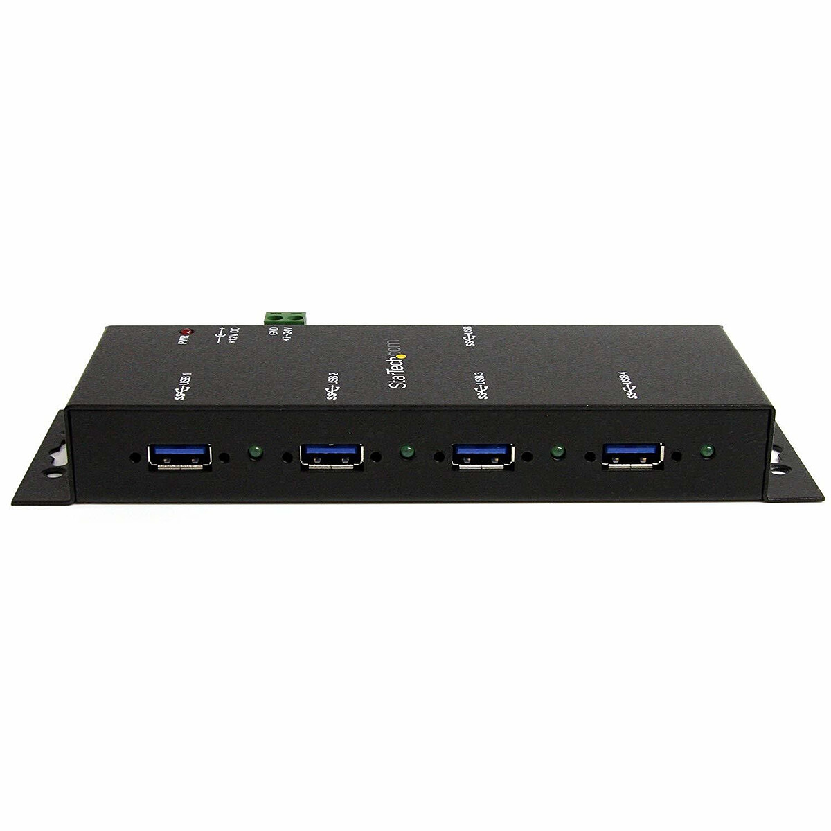 StarTech.com Hub USB 3.0 industriel à 4 ports - Montable - Câble USB ...
