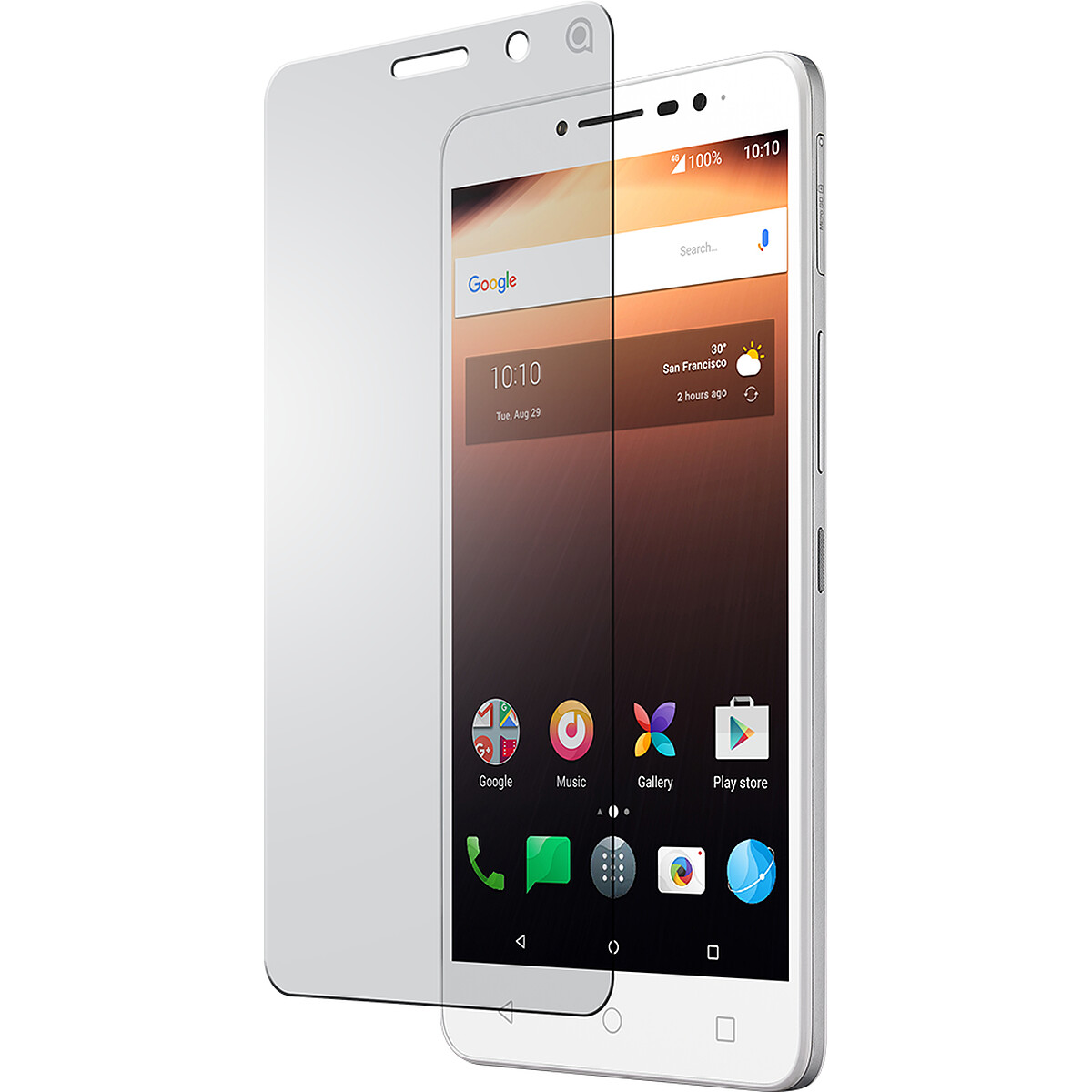 Alcatel Verre trempé A3 XL - Transparent - Protection écran tablette ...