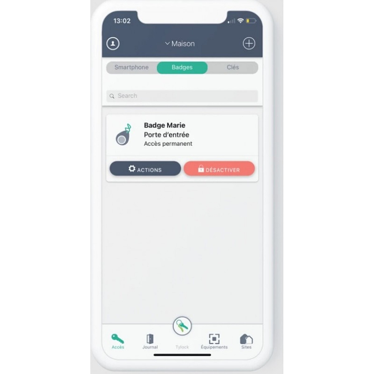 Delta Dore Carte Tylock - Carte NFC pour pack serrure connectée - Box ...