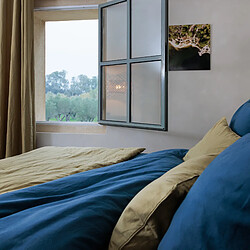 Linnea Housse de couette Opera en lin-coton - Blanc - Housse de couette ...