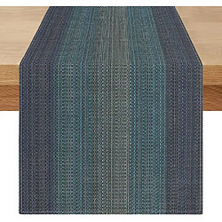 Vendos85 Chemin de Table Lin Style Vintage 180×40 cm Turquoise - Chemin ...
