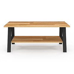 Idmarket TABLE BASSE DOUBLE - Table basse - Rue du Commerce