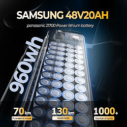 DrveTion Vélo électrique CT26 - Moteur 1000W - SUMSANG Batterie ...