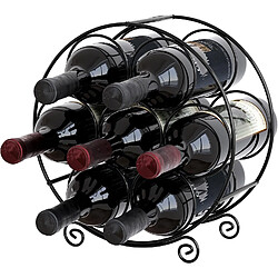 Vendos85 Casier à vin en métal – 7 bouteilles, design élégant ...