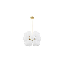 ICONIK INTERIOR Lampe de plafond boules en cristal - Lampe suspendue ...