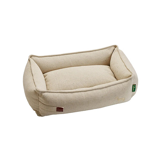 Lit pour chien Hunter Belluno Beige 80x60 cm - Corbeille pour chien ...
