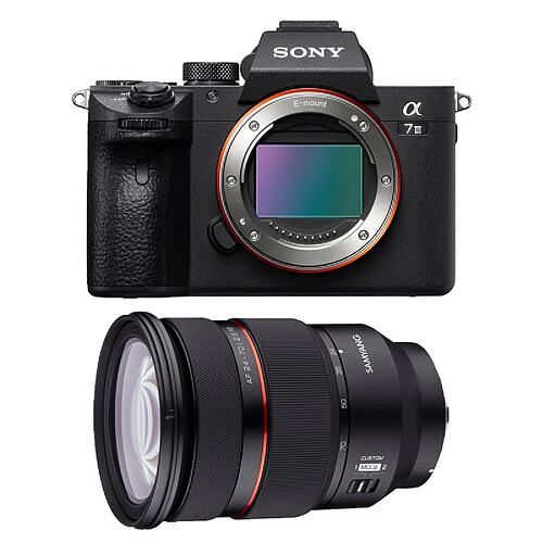 SONY ALPHA 7 III + SAMYANG AF 24-70mm f/2.8 SONY FE - Appareil photo ...