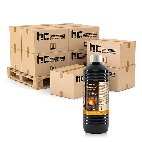 Hoefer Chemie Huile de Lampe Ultra-Pure FLAMBIOL® 1L - Inodore et ...