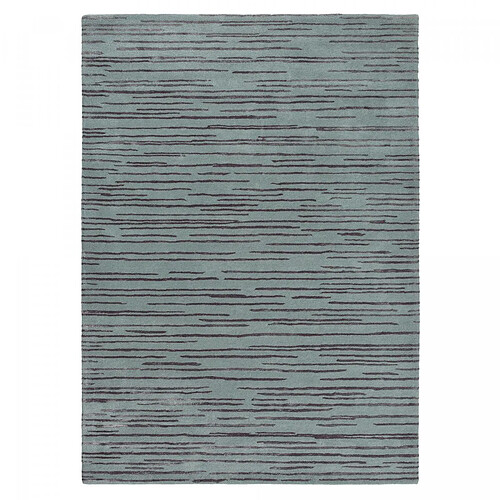 UnAmourDeTapis tapis chambre 200x280 fait à la main en laine gris ...