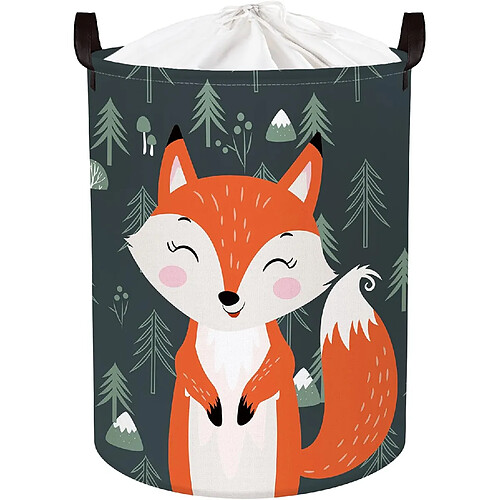 Vendos85 Panier Renard Roux 45L Pliable et Imperméable - Corbeille ...