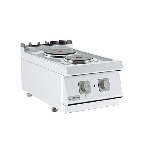 VIRTUS GROUP Plan de Cuisson Électrique De Table, 2 Plaques Rondes ...