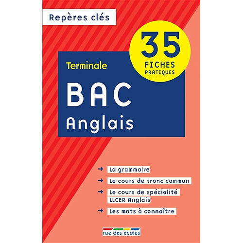 Bac anglais : terminale : 35 fiches pratiques · Occasion - Parascolaire ...
