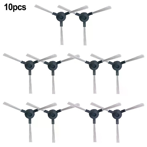 Lot de 10 brosses latérales pour aspirateur robot Inse E3 Plus/E6 ...