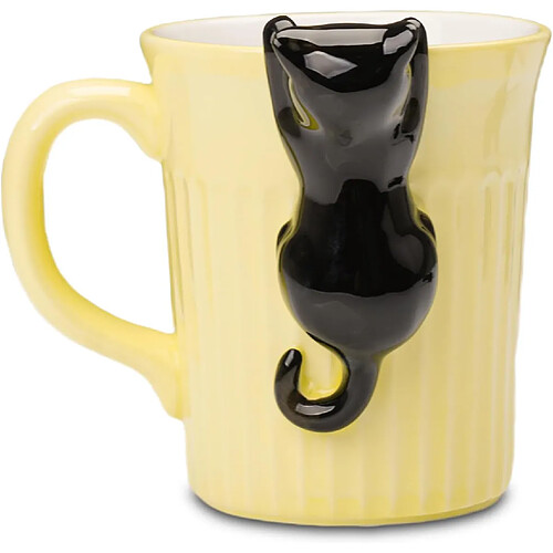 Vendos85 Tasse chat mignon Peeping Cat en céramique 350 ml - Tasse ...