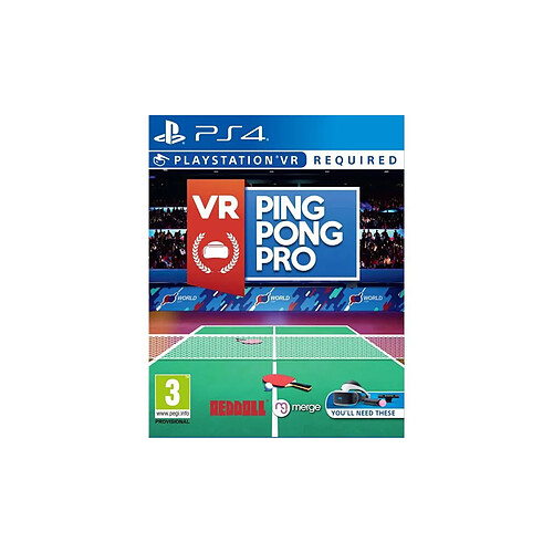 Just for Games VR Ping Pong Pro - PS4 VR - Jeux PS4 - Rue du Commerce