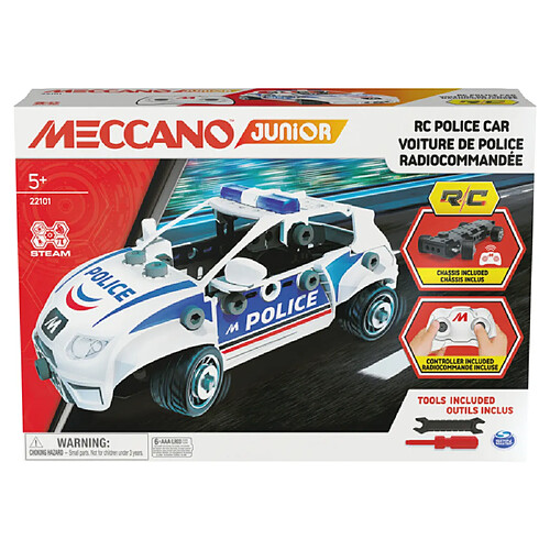 MECCANO Junior voiture de police RC - Meccano - Rue du Commerce - inactif