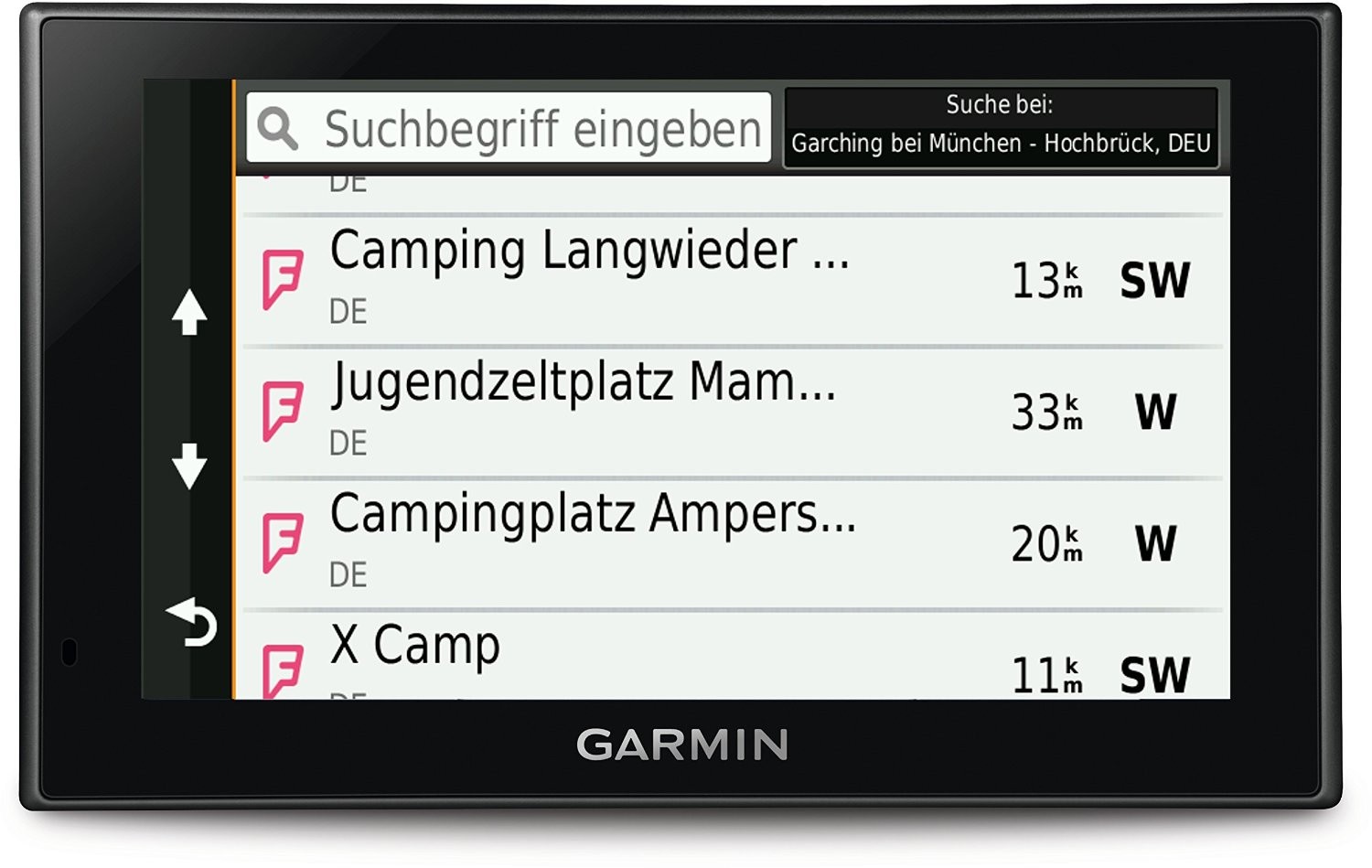 Garmin CAMPER 660 LMT-D - GPS - Rue du Commerce - inactif