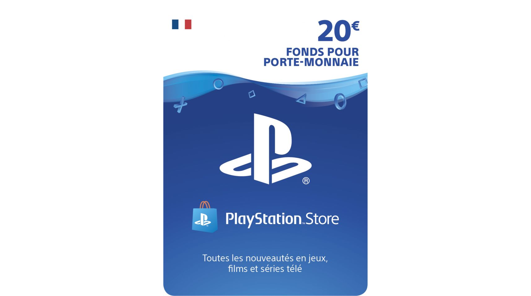 Sony Carte 20 euros Playstation Network - Accessoires universels - Rue ...