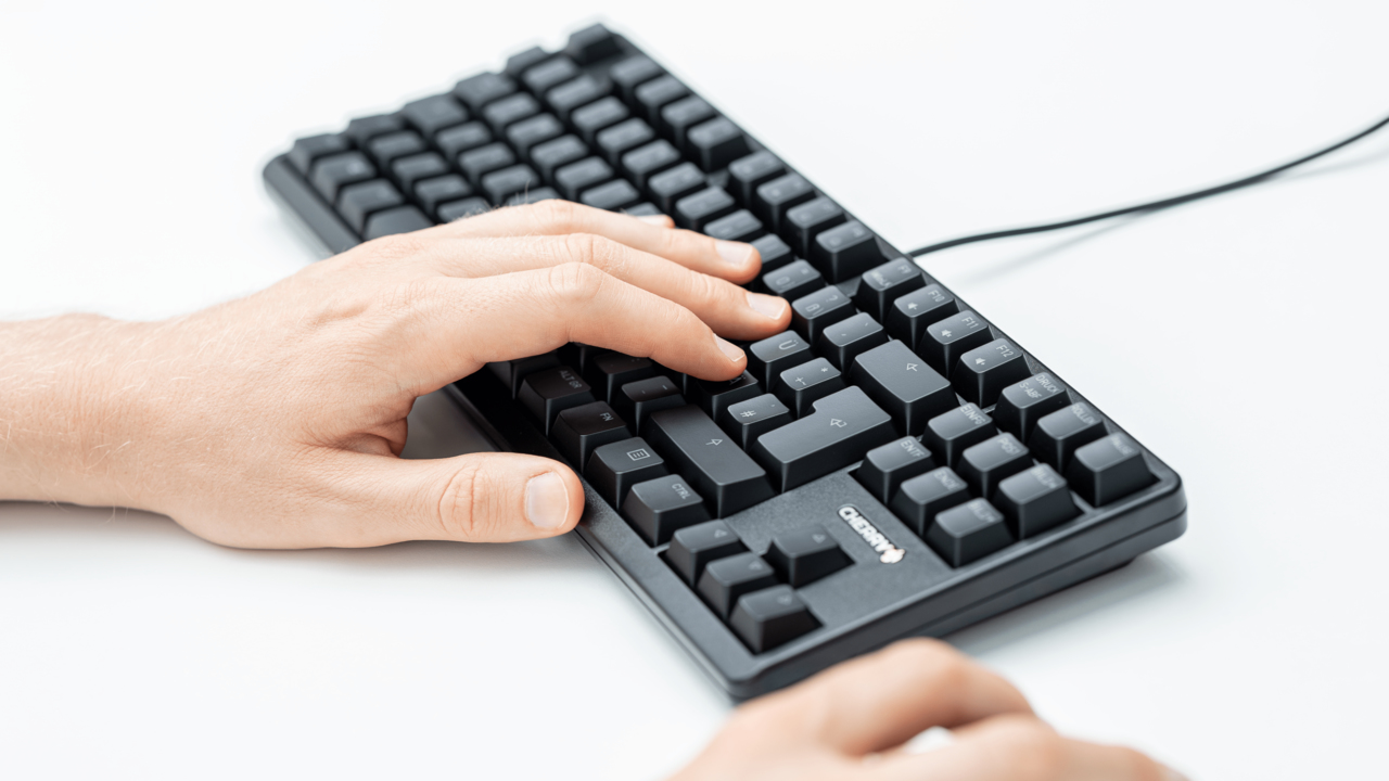 Cherry G80-3000N keyboard 87+1 keys USB G80-3000N RGB TKL Wired compact ...